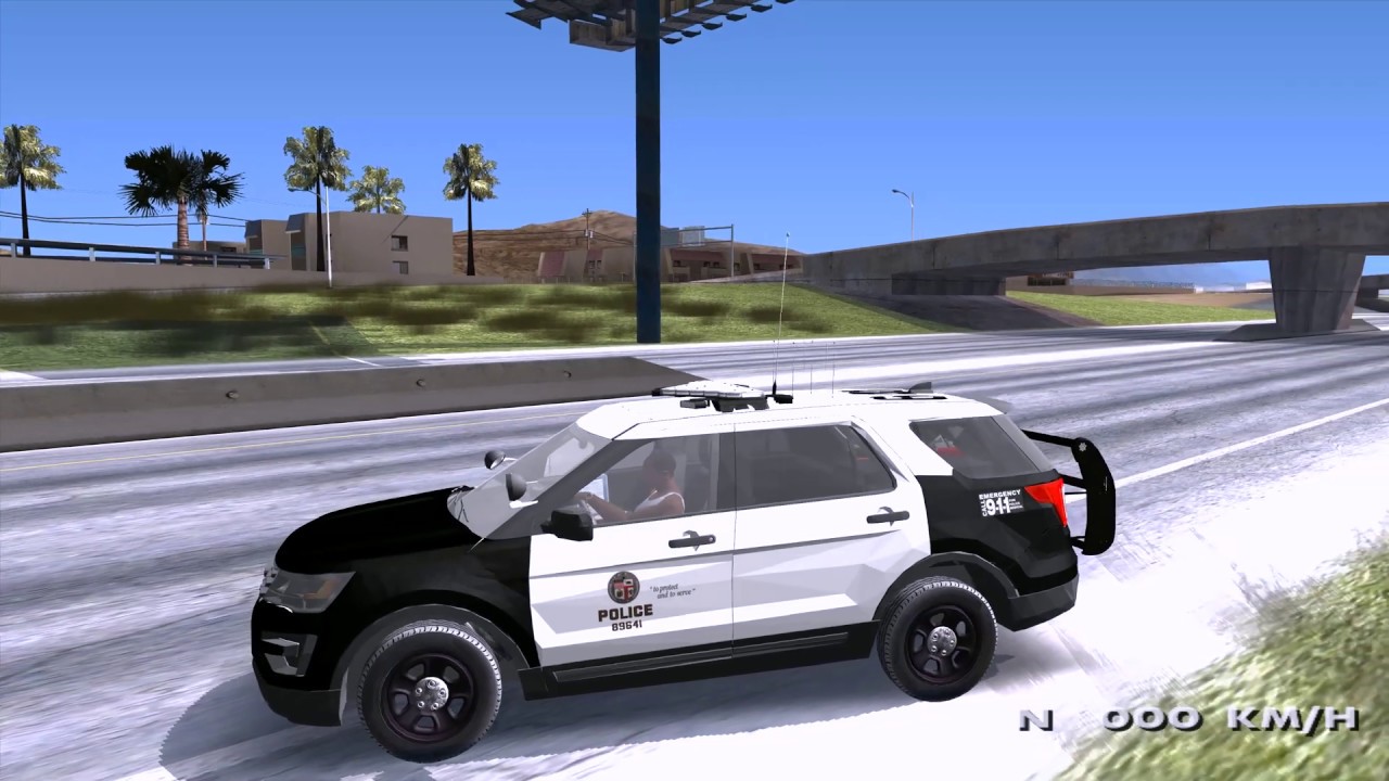 2017 Ford Police Interceptor Utility LAPD - GTA: SA