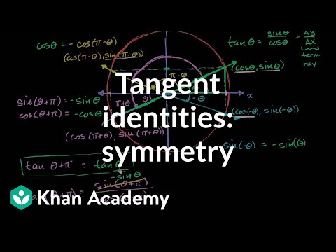 Tangent identities: symmetry (video) | Khan Academy