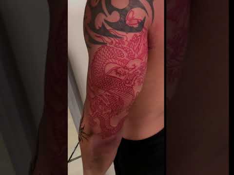 Red Tattoo ink