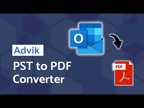 How to Convert PST to PDF File?