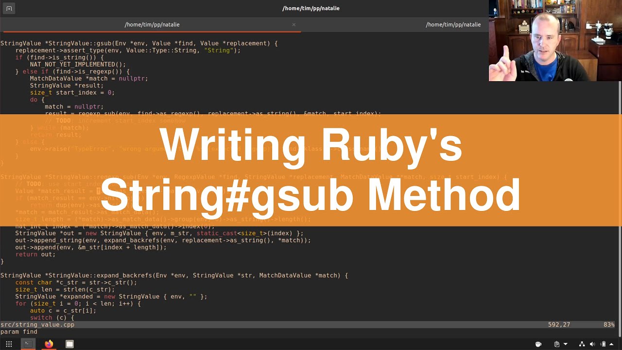 Ruby's String gsub Hurts My Brain | Compiler Hacking | Bootstrapping a Compiler