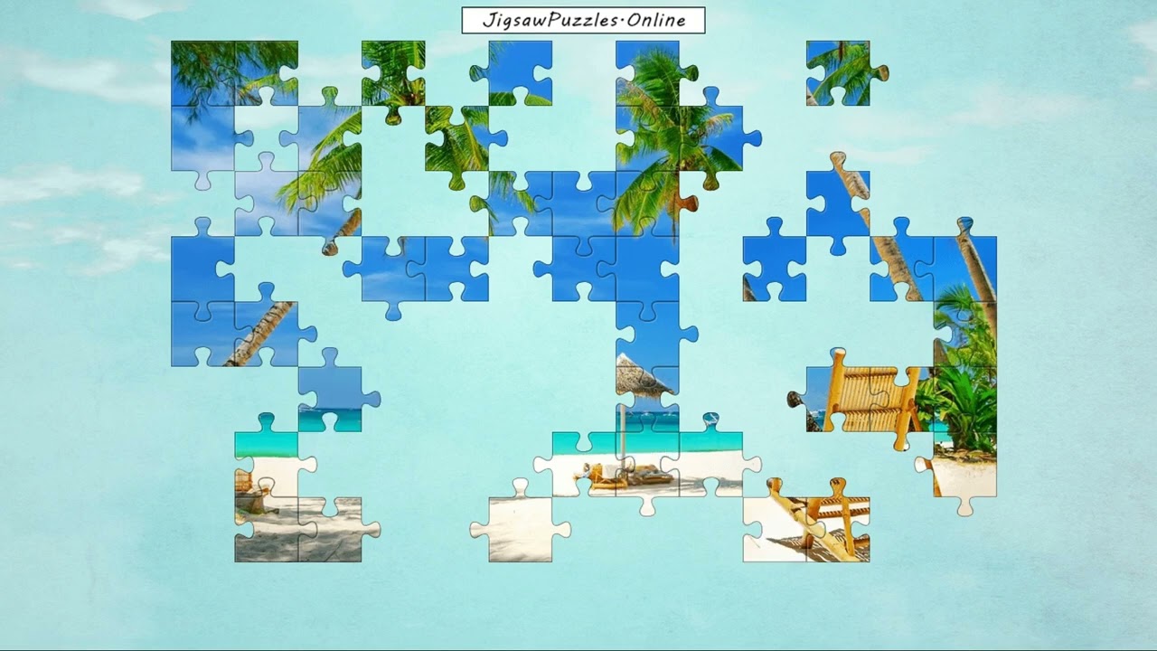 Tropical Beach Jigsaw Puzzle Online
