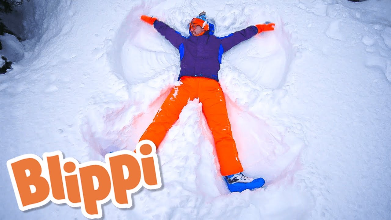 Learn to Make a Snow Angel | Cars, Trucks & Vehicles Cartoon | Moonbug Kids