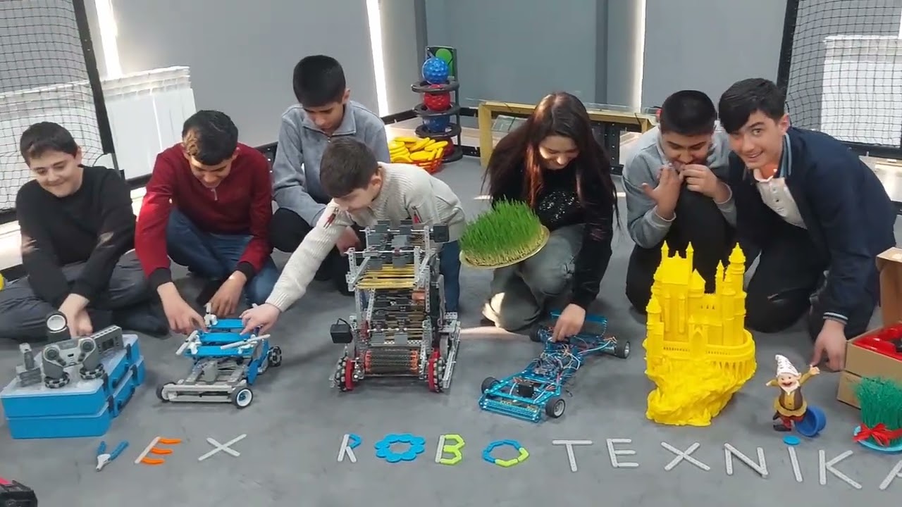 My VEX Robotics Course Students #robotics #vex #steam