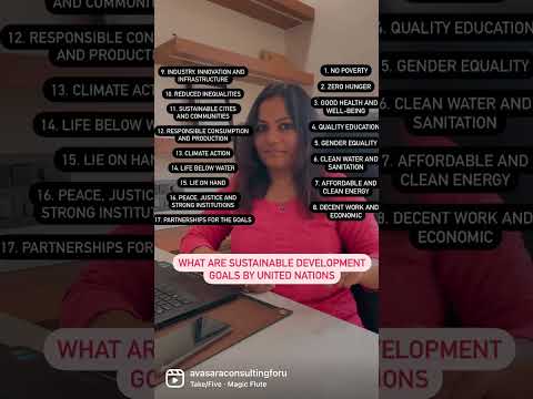 Sustainable development goals by United Nations #avasaraconsulting #esgconsulting