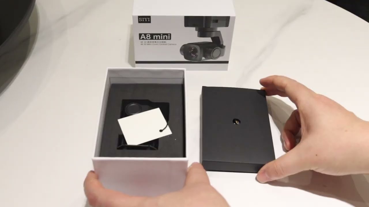 SIYI A8 mini 4K AI Mini Zoom Gimbal Camera - AI Identify & Tracking, 4K ...