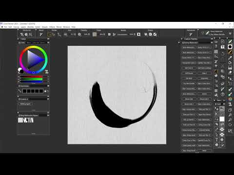 Fun With Enso in Corel Painter 2023 | Skip Allen Paints