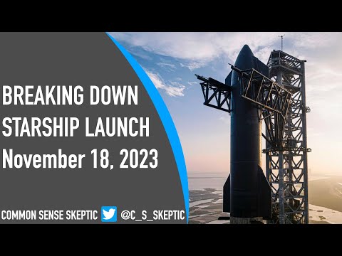 BREAKING DOWN STARSHIP IFT-2 LAUNCH November 18, 2023
