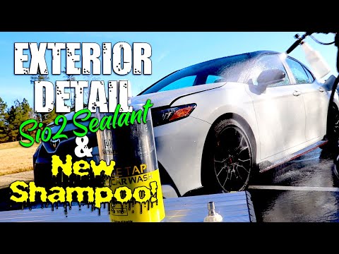 Exterior Detail Using A NEW SHAMPOO! / Camry TRD Ice Edge Pearl #autodetailing #detailingtips