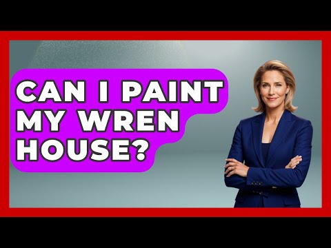 Can I Paint My Wren House? - Bird Watching Diaries