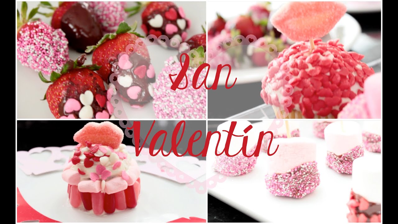 ❥ DIY: 4 IDEAS DELICIOSAS PARA REGALAR EN SAN VALENTIN ❤ (14 feb)