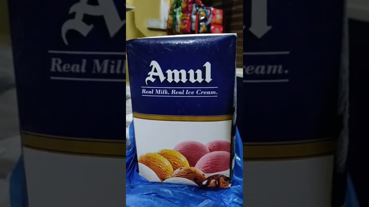 Amul Icecream 5ltr Vanila Party Pack#amul