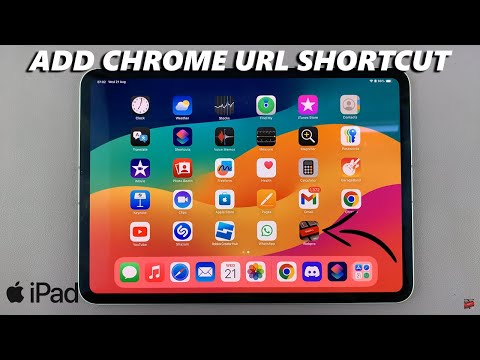 How To Add Google Chrome URL Shortcut To iPad Home Screen