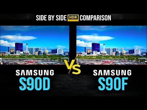 Samsung S90F vs S90D OLED Comparison | 2025 vs 2024 TV