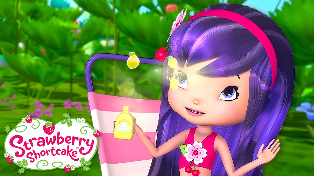 Amazing Lemon Lotion! 🍋 Strawberry Shortcake 🍓 Cartoon for Kids