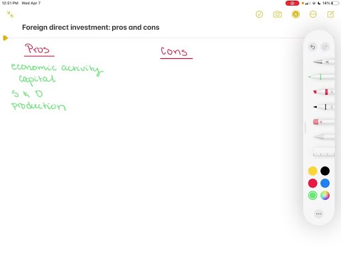 What are the benefits of foreign direct investment to a recipient nation? Explain?