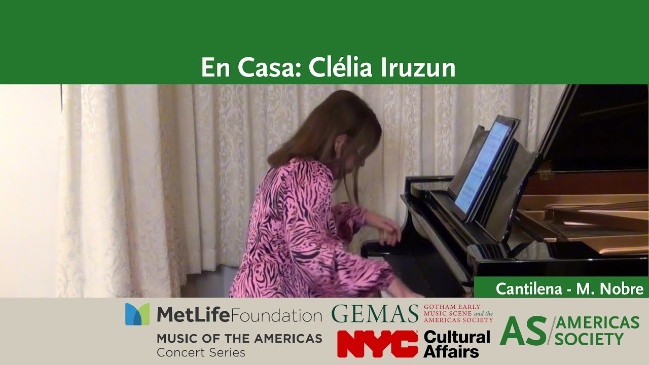 En Casa: Clélia Iruzun - “Cantilena” (M. Nobre)