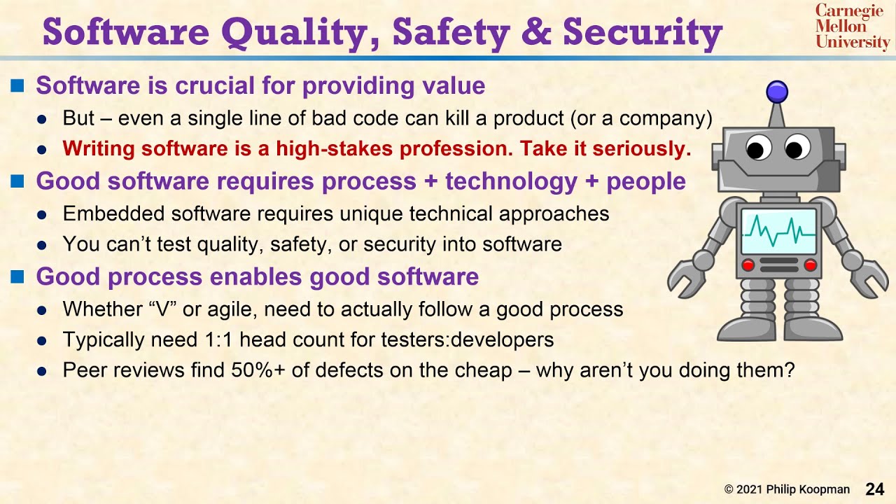 L01 24 Software Quality Safety and Security
