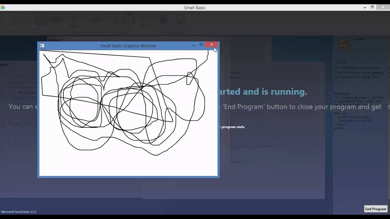 29 Handling multiple events (Small Basic Tutorial)