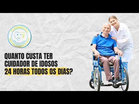 Quanto custa um cuidador de idosos 24 horas?