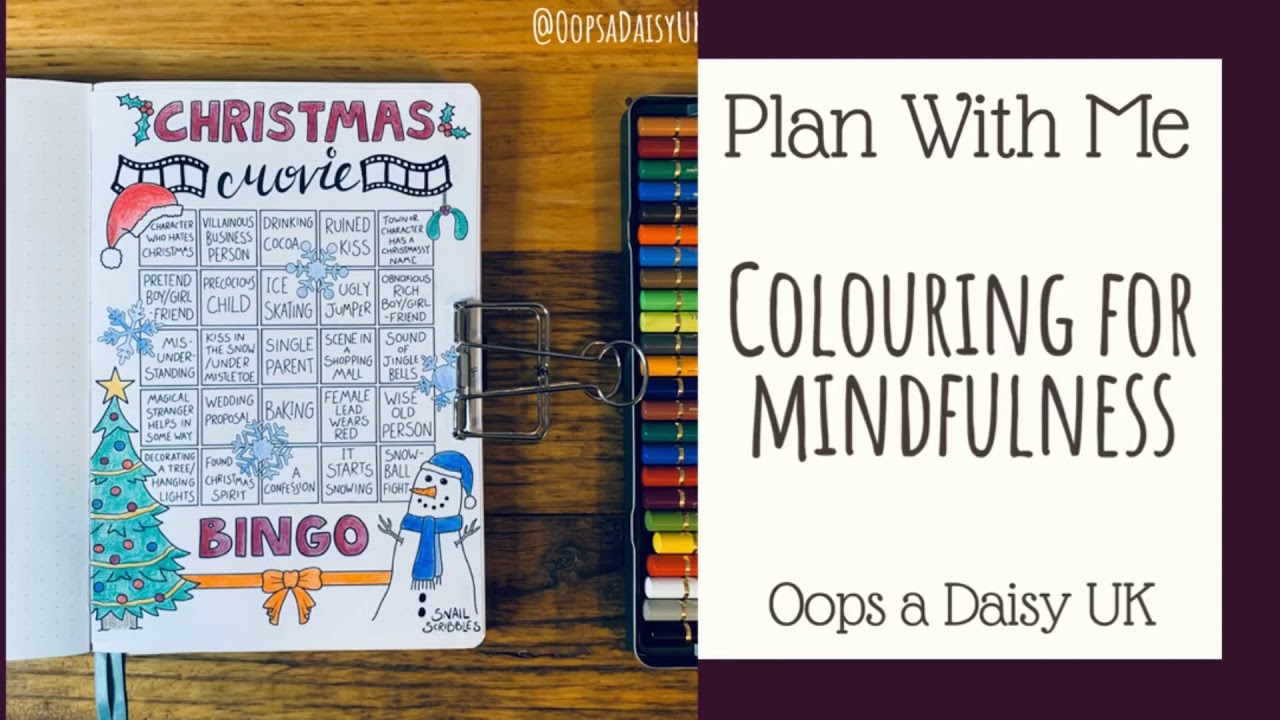 Colouring for Mindfulness in my Journal 💜 Oops a Daisy UK
