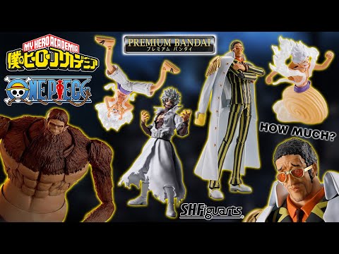 WOW! S.H.Figuarts BORSALINO & MONKEY D. LUFFY -GEAR5 EGGHEAD DABI Amazing Yamaguchi Beast Titan!