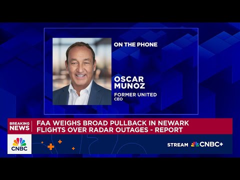 FAA reportedly weighing broad pullback in Newark flights over outages
