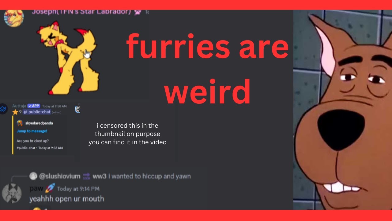 i infiltrated a furry discord server, bad idea