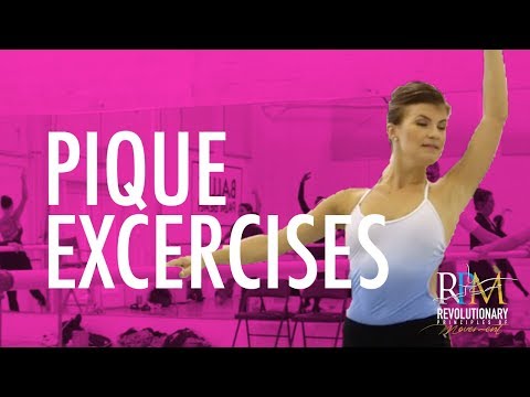 Ballet Class: Pique Exercises