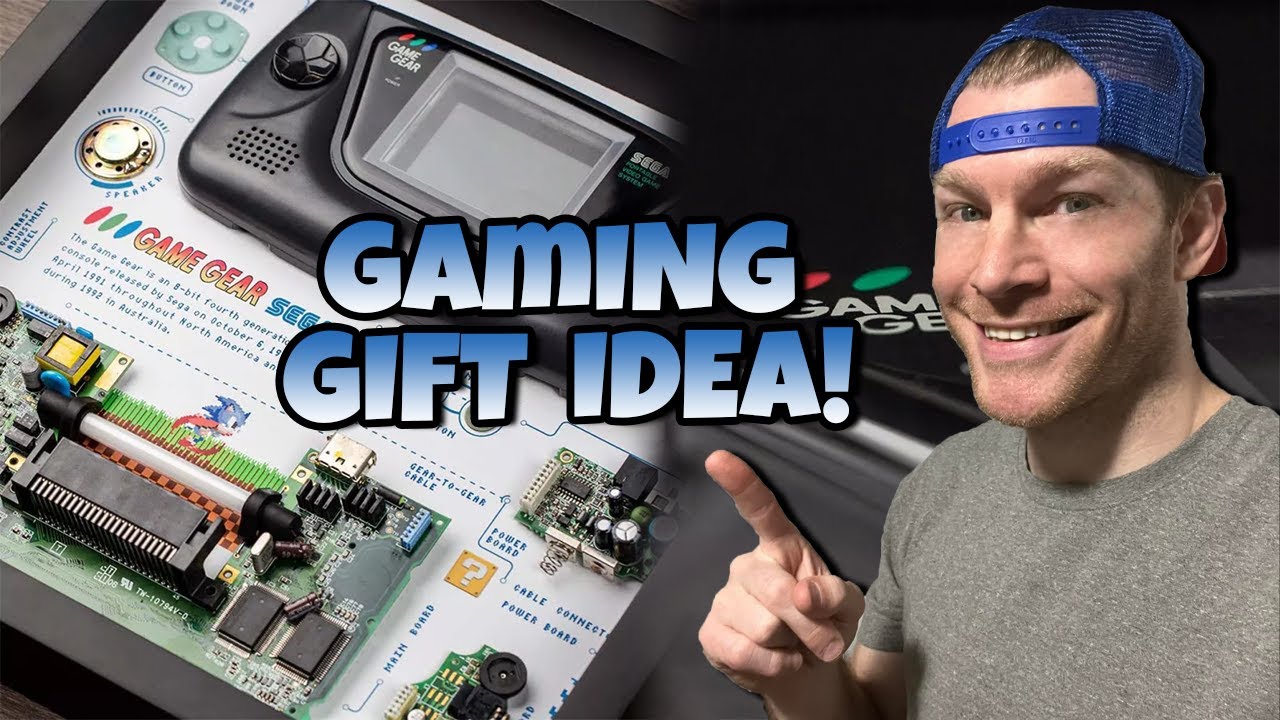 Gaming Gift Ideas - Grid Studio Sega Game Gear Art Frame!