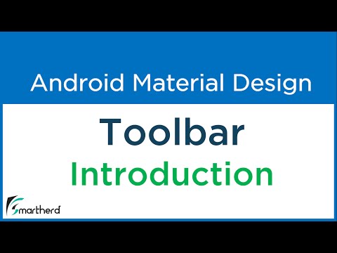 Learn 3 1 Android Toolbar example Getting started with Material Design Toolbar - Mind Luster
