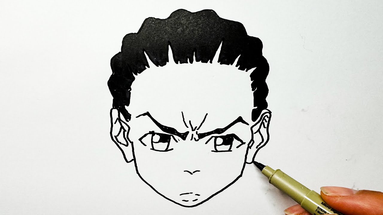 How to Draw Riley Freeman From The Boondocks