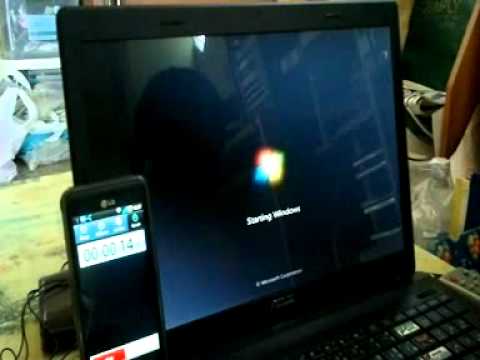 Speed Test SSD Boot Windows 7 by ASUS X54H ( R ).mpg