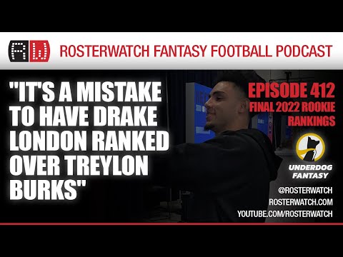 Fantasy Football: Final 2022 Rookie Rankings - RosterWatch Founders Meeting of the Minds