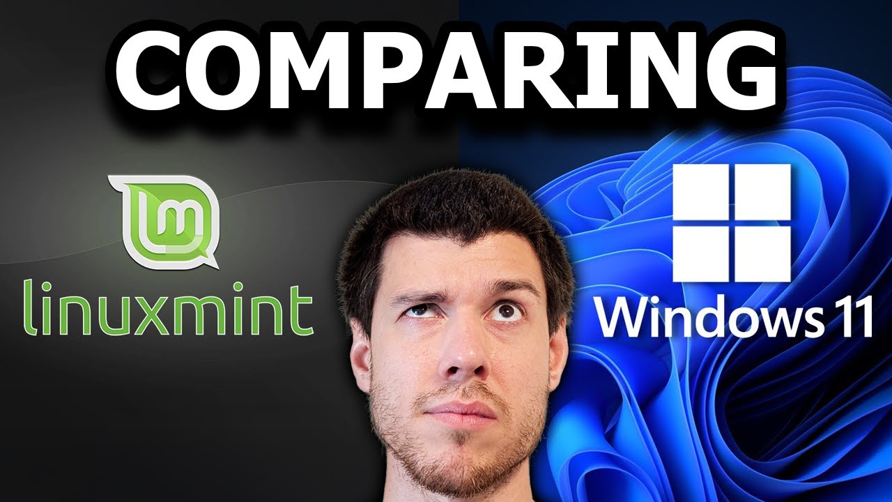 Comparing Linux Mint Install To Windows 11