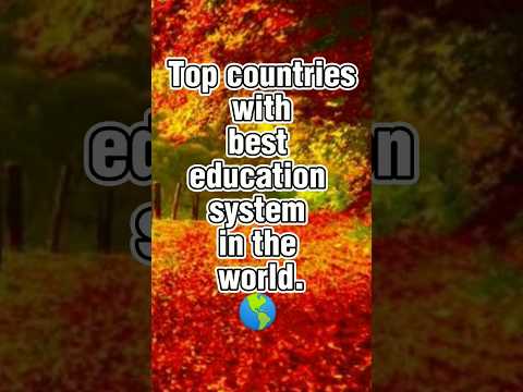 Top countries with best education System in the world π #2023 #shrots #top10