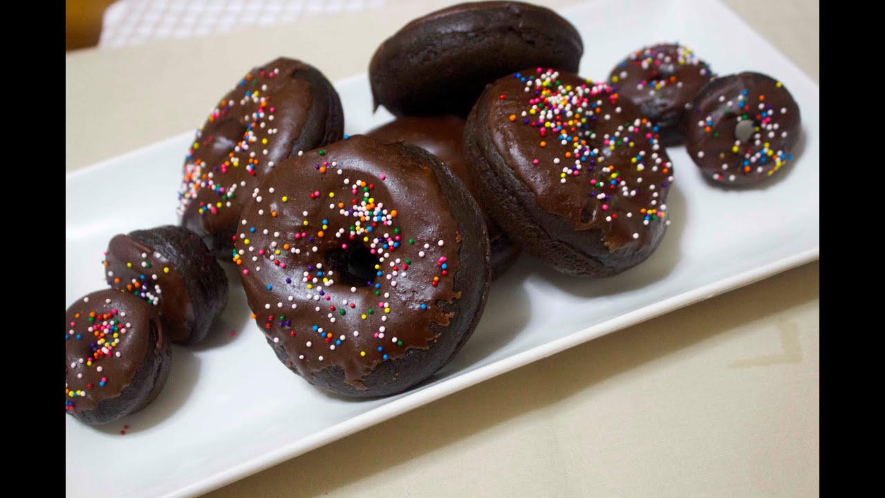 Baked Chocolate Donuts - Cooked by Julie - Episode 126