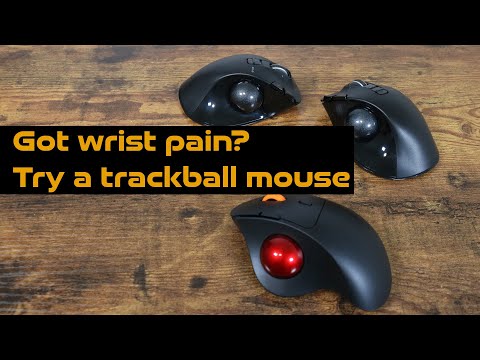 Got wrist pain? Try a trackball mouse