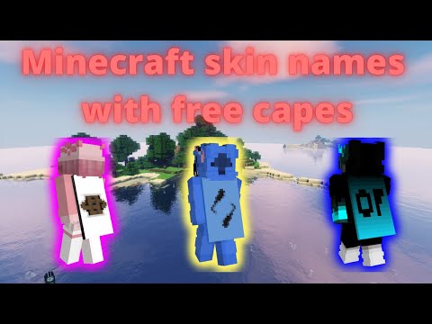Minecraft skin names with capes - free minecraft capes (300 sub special)