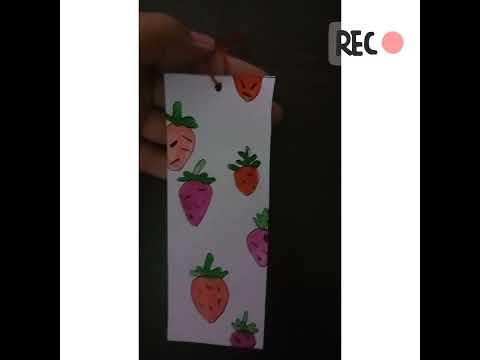 #strawberry bookmark#trendyjournal #trending shorts #part-1