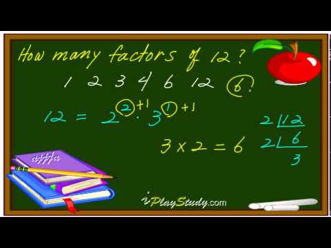 How many factors of 72 ... - 5