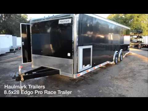 8.5x28 Haulmark Edge Pro | Racing Trailer