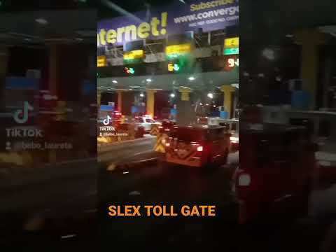 SLEX TOLL GATE Northbound