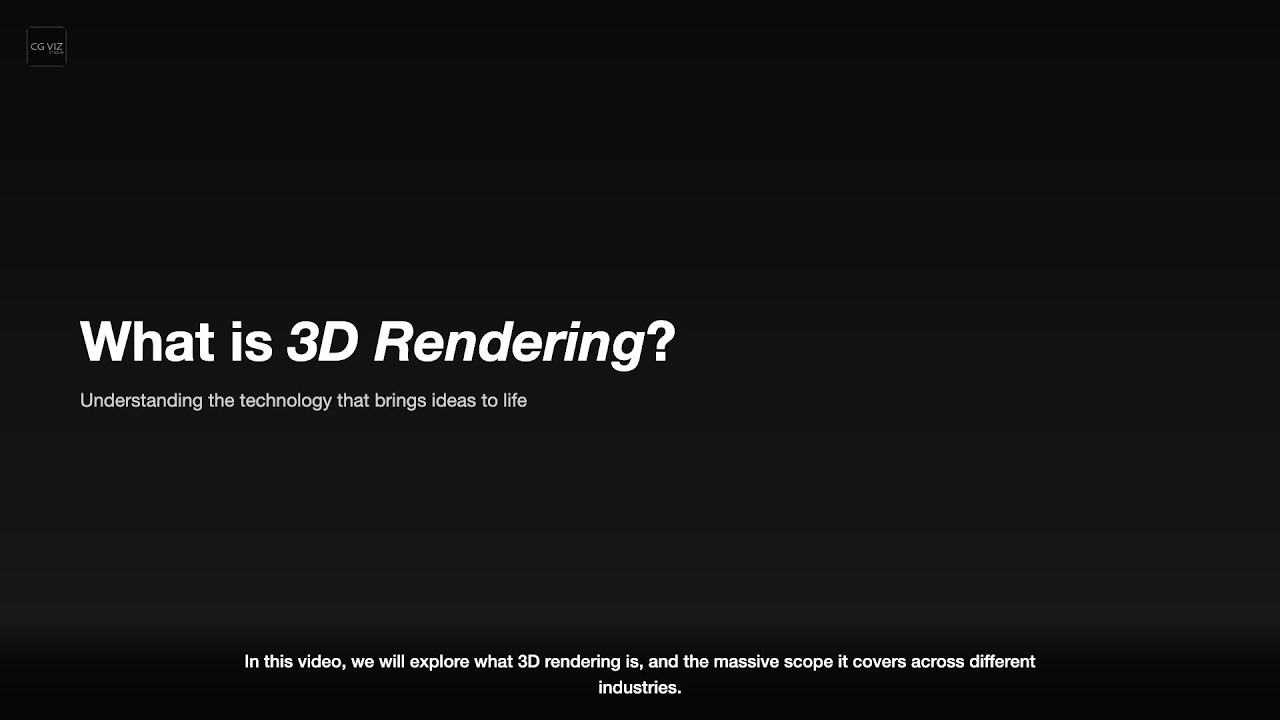 What is 3D Rendering? The Complete Guide for Beginners