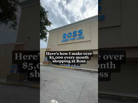 Make over $5,000 every month just by shopping at Ross 💰 #amazon #ross #rossfinds #amazonseller