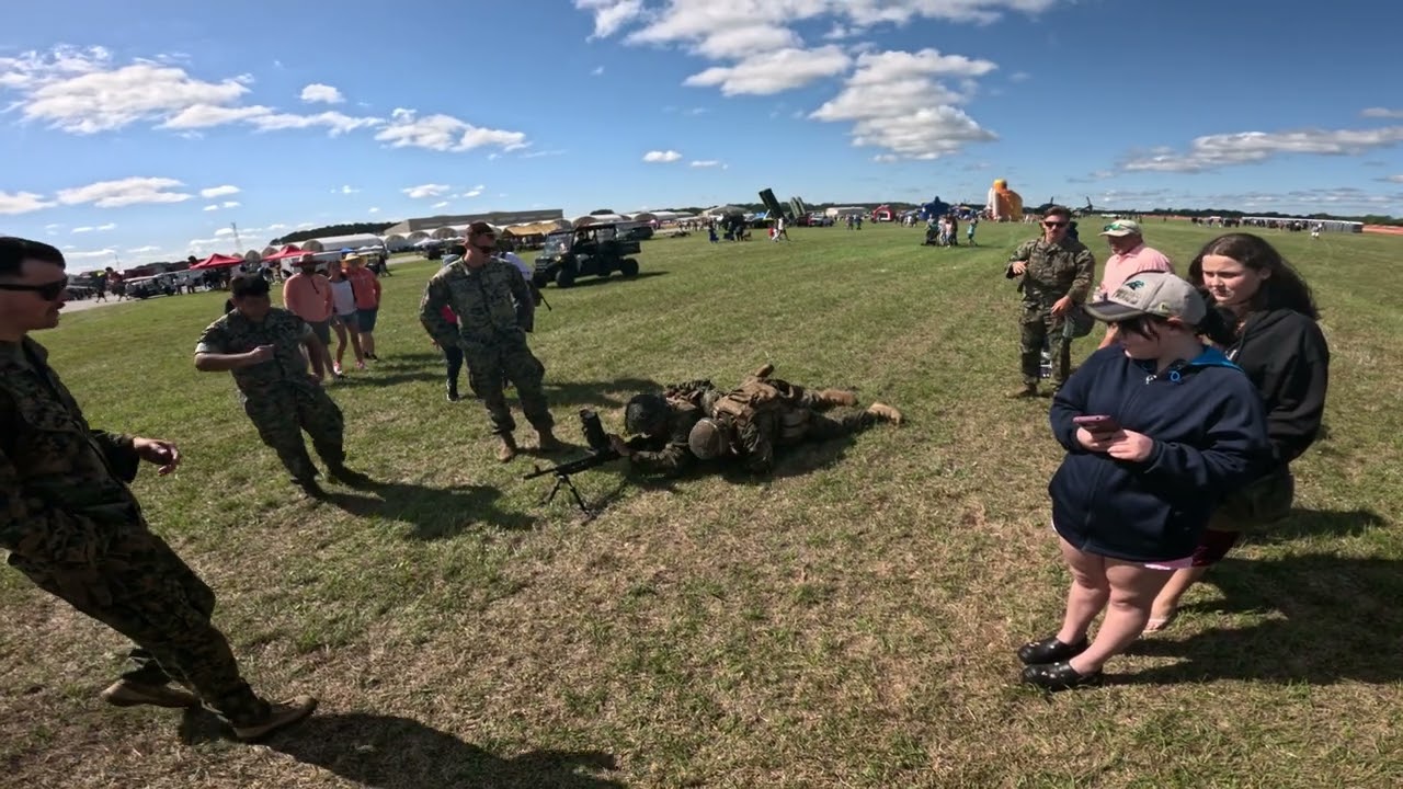 MCAS Beaufort dead gunner drill