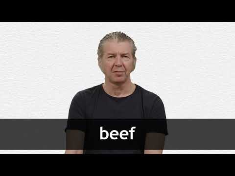 BEEF definition and meaning | Collins English Dictionary