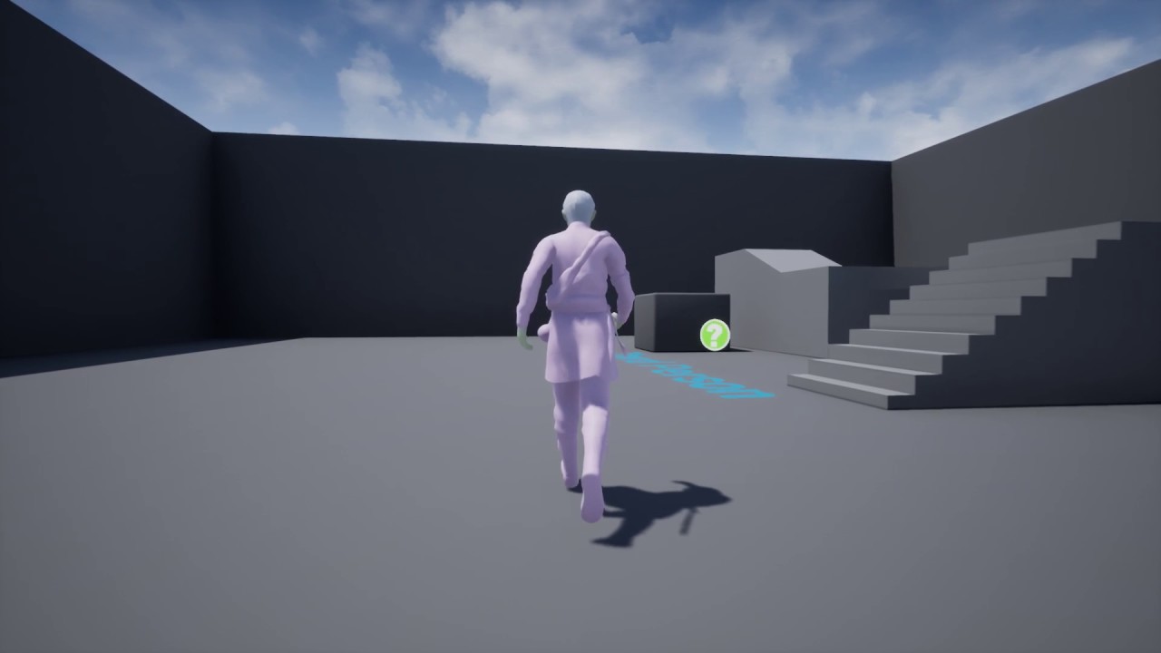 Very simple root motion controller