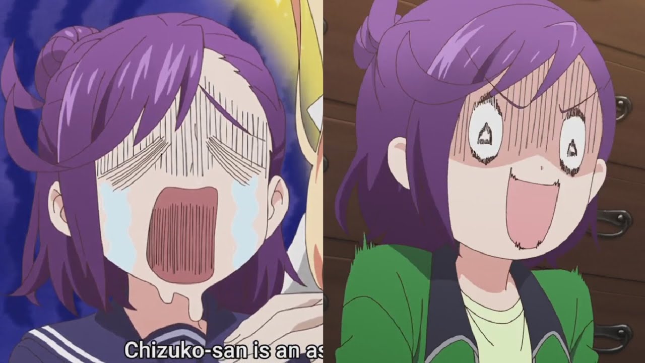Chizuko Date Funny Face Moments 2 - Acro Trip anime
