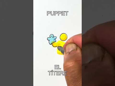 Learn Spanish! ¡Aprenda Inglés! PUPPET : EL TÍTERE